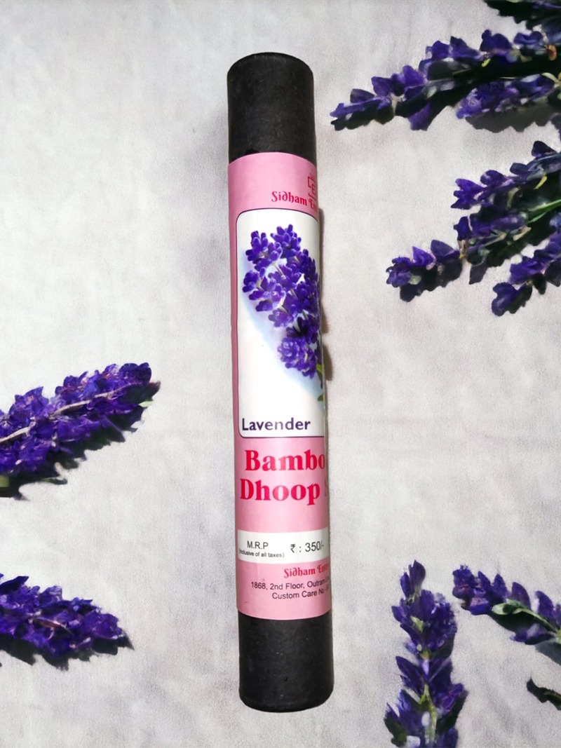 LAVENDER BAMBOOLESS INCENSE STICKS - Sidham Perfumes