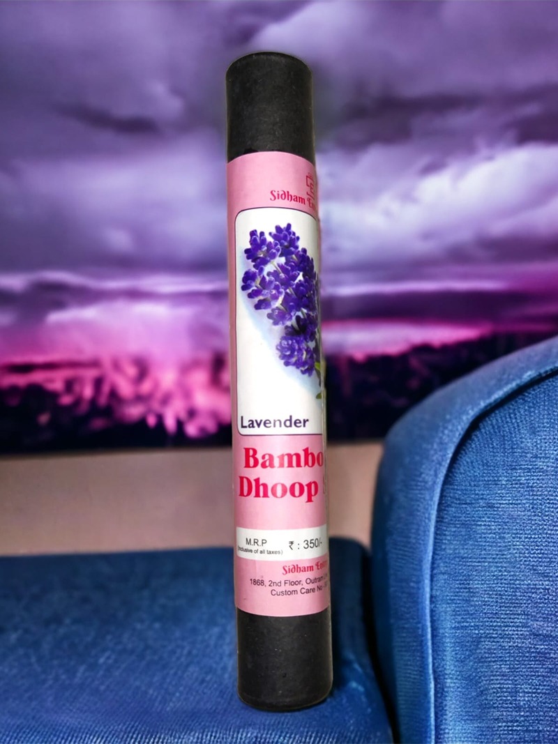 LAVENDER BAMBOOLESS INCENSE STICKS - Sidham Perfumes